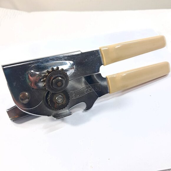 Kitchen | Vintage Swingaway Manual Can Bottle Opener Cream Soft Handle ...